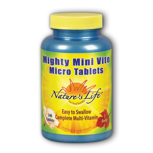 Nature's Life Mighty Mini Vite - 240 Tabs| Buy Indian Products Online ...